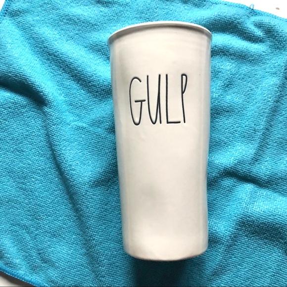 Rae Dunn | Dining | Rae Dunn Gulp Travel Mug With Lid Htf Coffee Tea ...